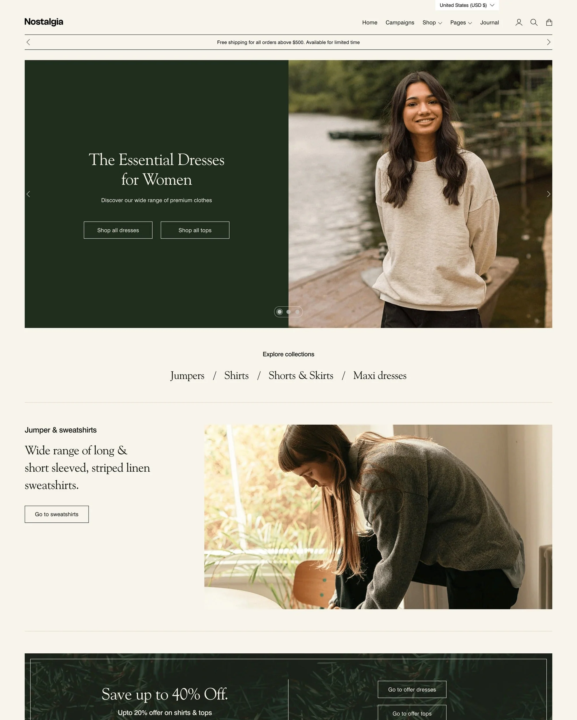 Nostalgia Shopify Theme | Reviews and Ratings [Mar 2026]