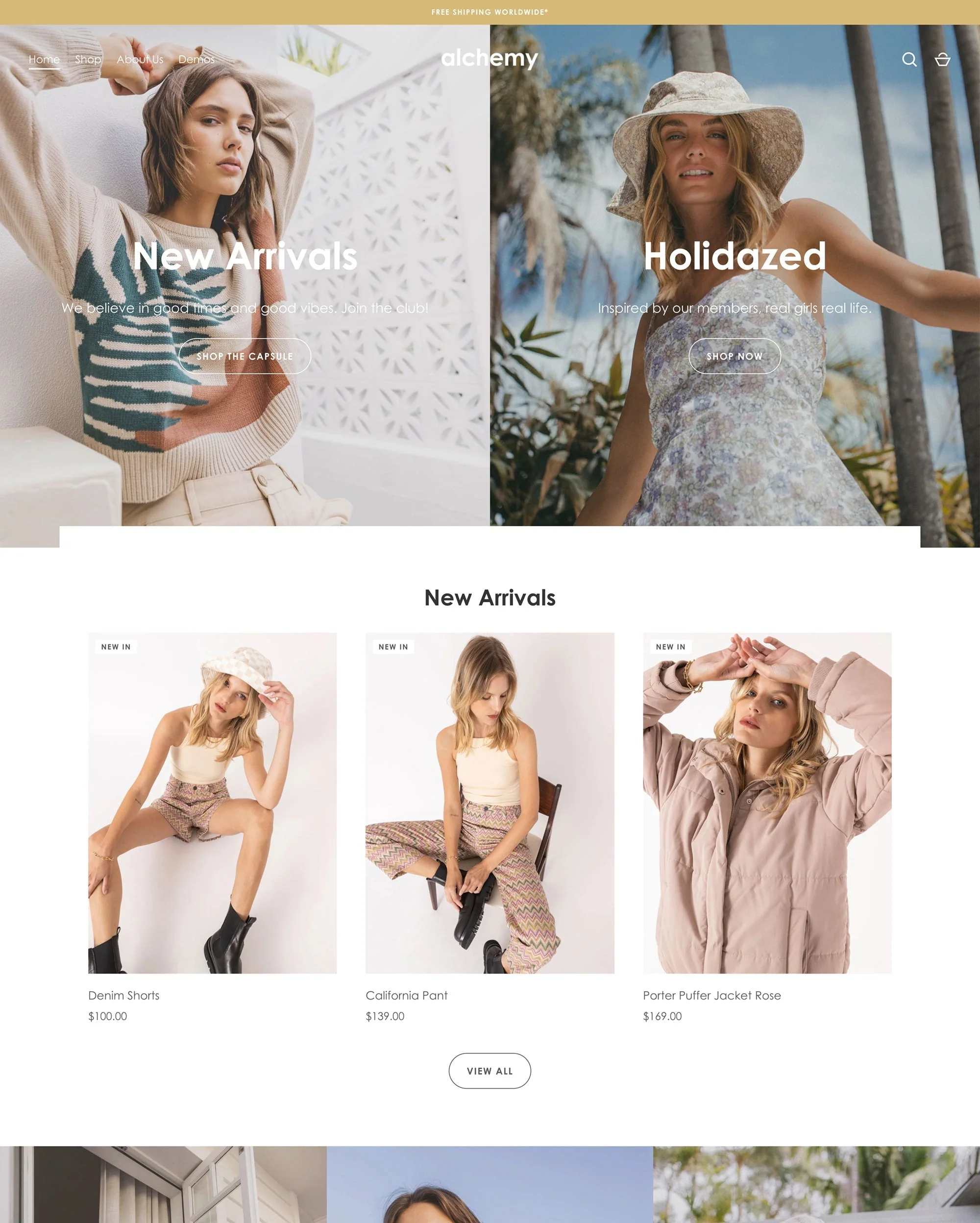 List of top 10 Shopify Themes for Luxury brands